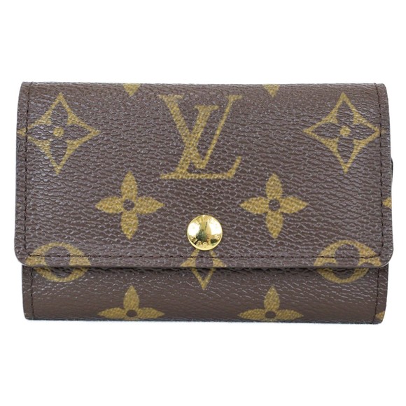 Louis Vuitton | Bags | Louis Vuitton Multicls 6 Key Case Monogram Brown ...